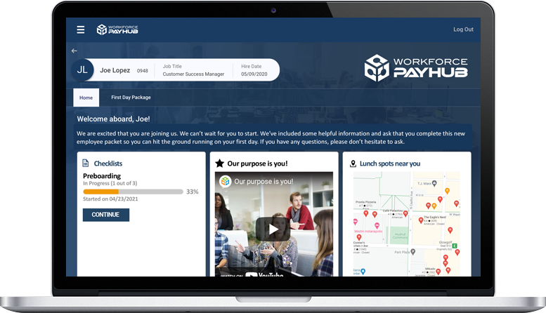 Get up and Running in No Time | Workforce PayHub